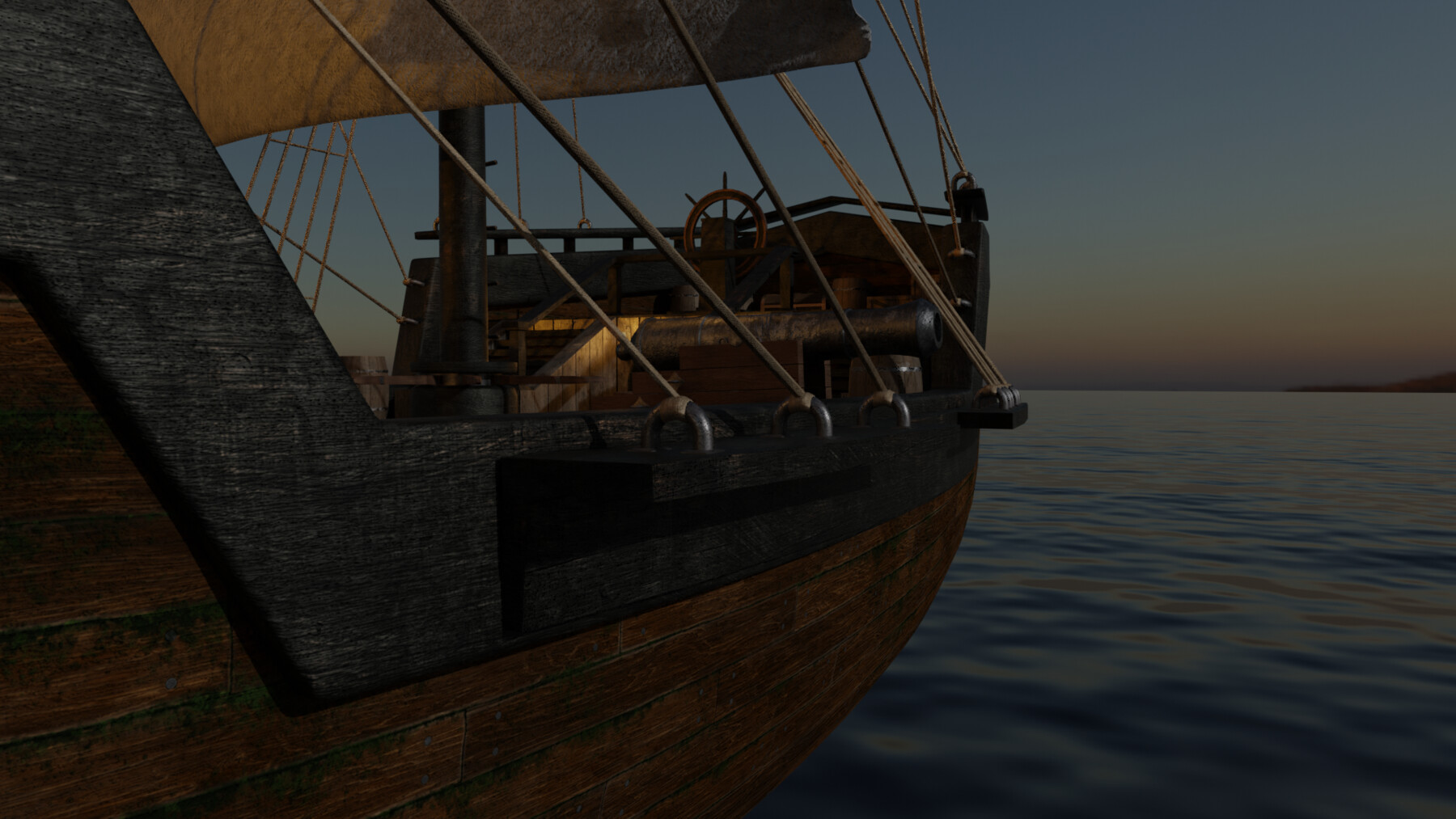 ArtStation - Medieval Ship | Game Assets