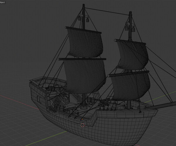 ArtStation - Medieval Ship | Game Assets