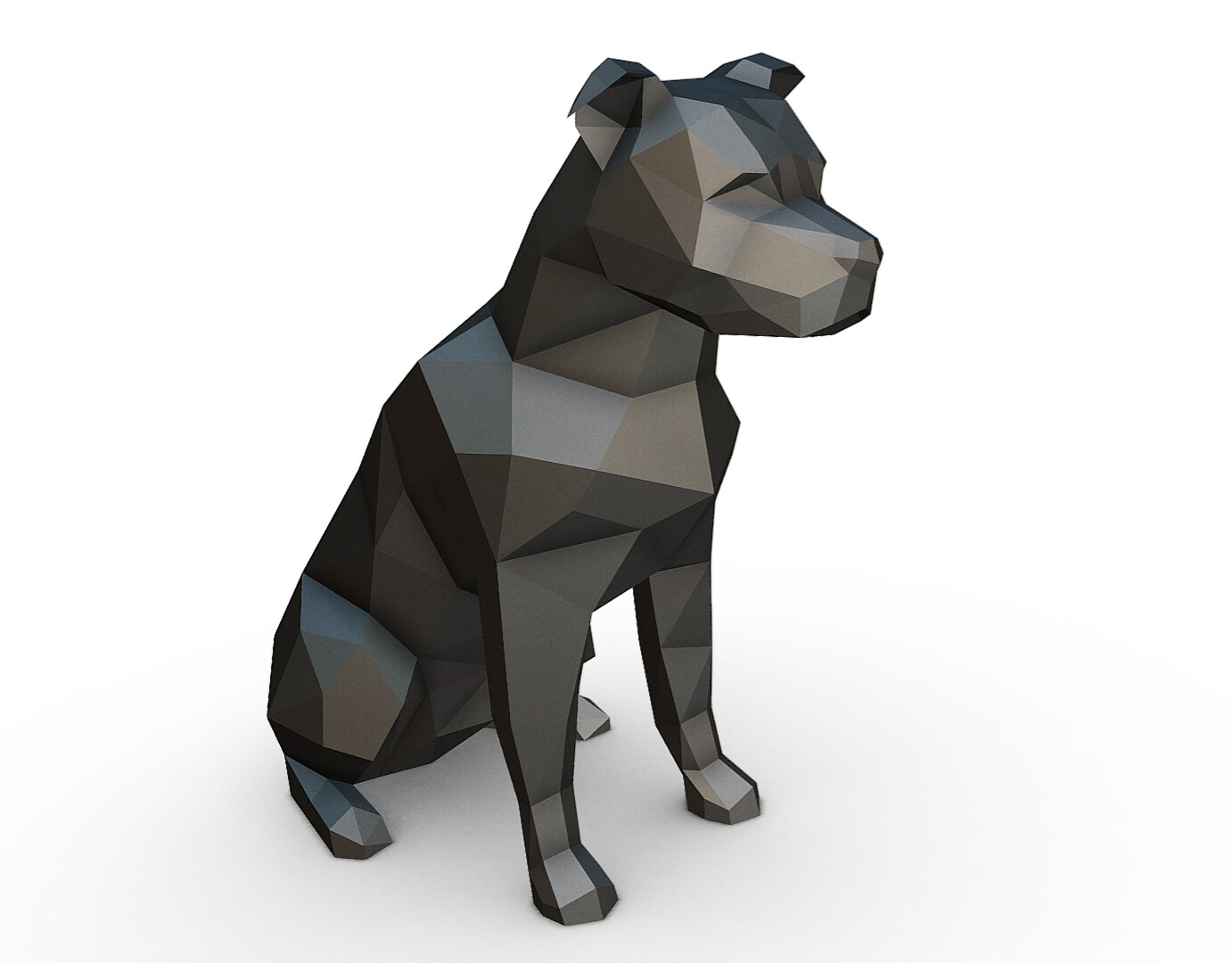 ArtStation - staffy staffordshire bull terrier 2 | Resources