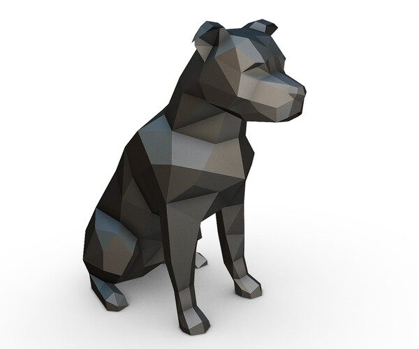 ArtStation - staffy staffordshire bull terrier 2 | Resources