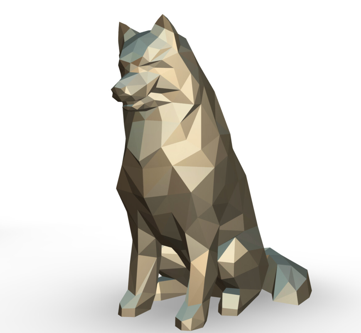ArtStation - Samoyed figure | Resources