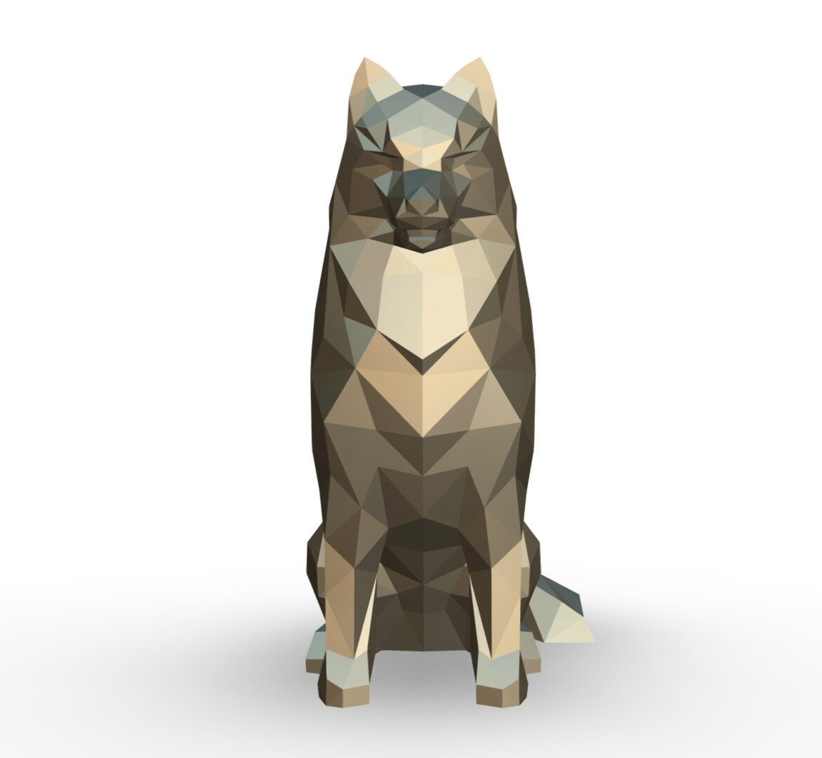 ArtStation - Samoyed figure | Resources