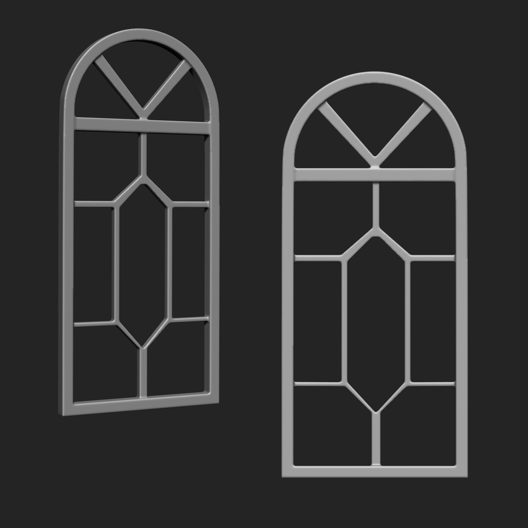 ArtStation - Wooden Window IMM Brush Pack 10 in One Vol. 2 | Brushes