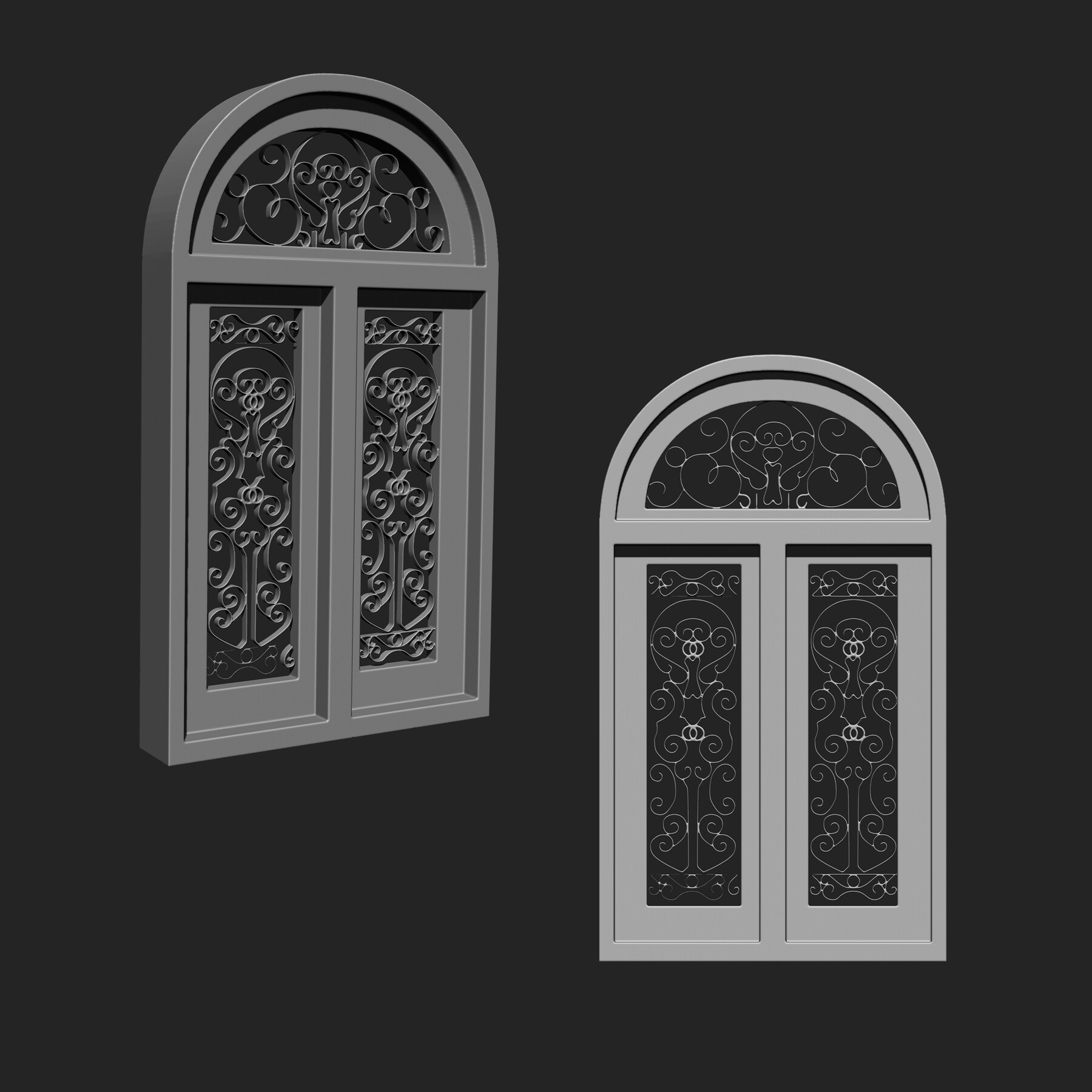 ArtStation - Wooden Window IMM Brush Pack 10 in One Vol. 2 | Brushes