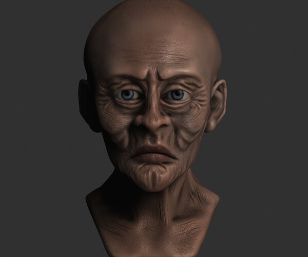 ArtStation - OLD MAN Base Mesh | Resources