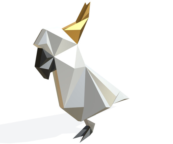 ArtStation - parrot figure 1 | Resources