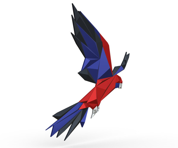 ArtStation - parrot figure 3 | Resources