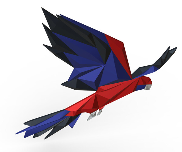 ArtStation - parrot figure 3 | Resources