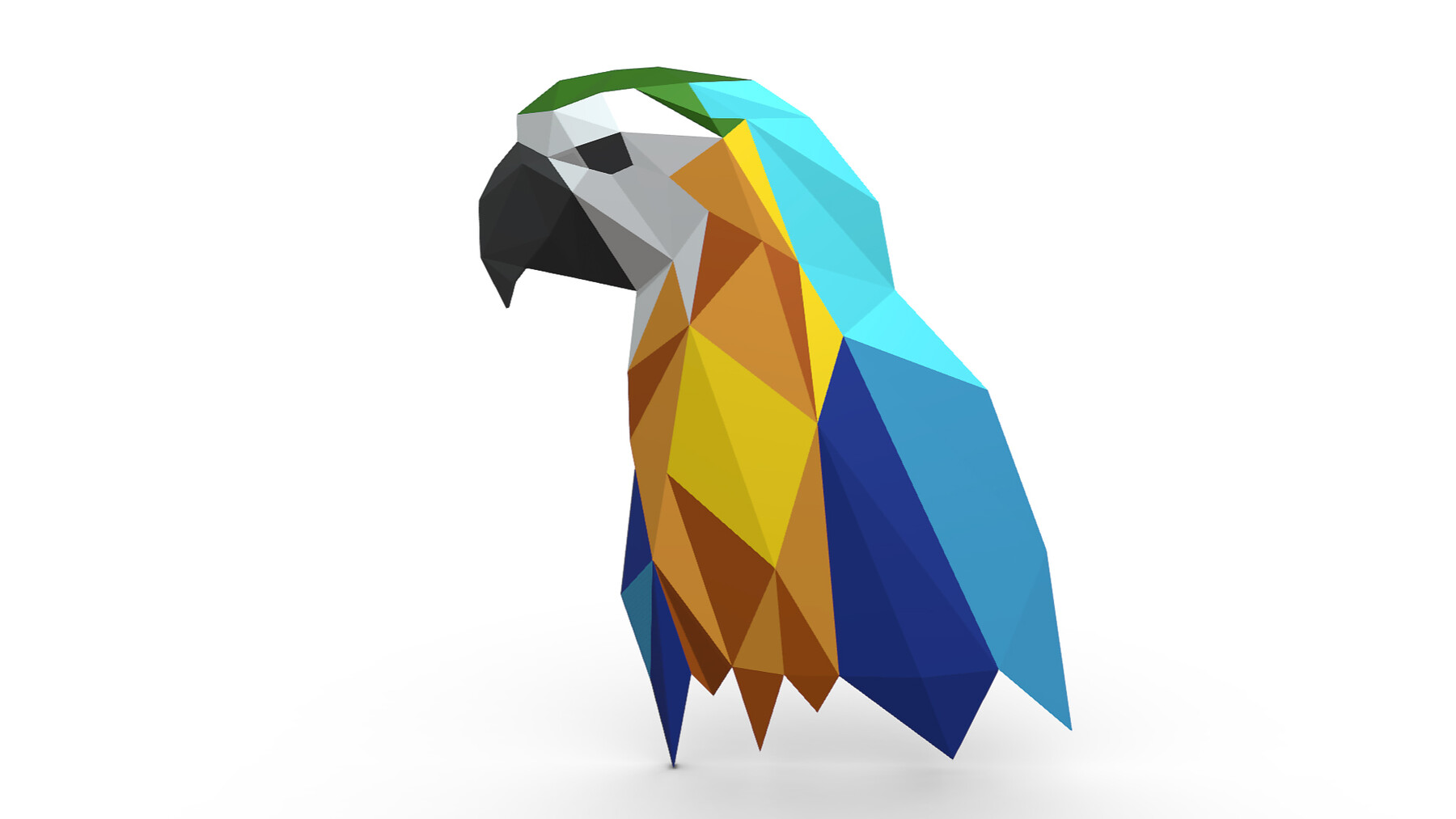 ArtStation - parrot figure 4 | Resources