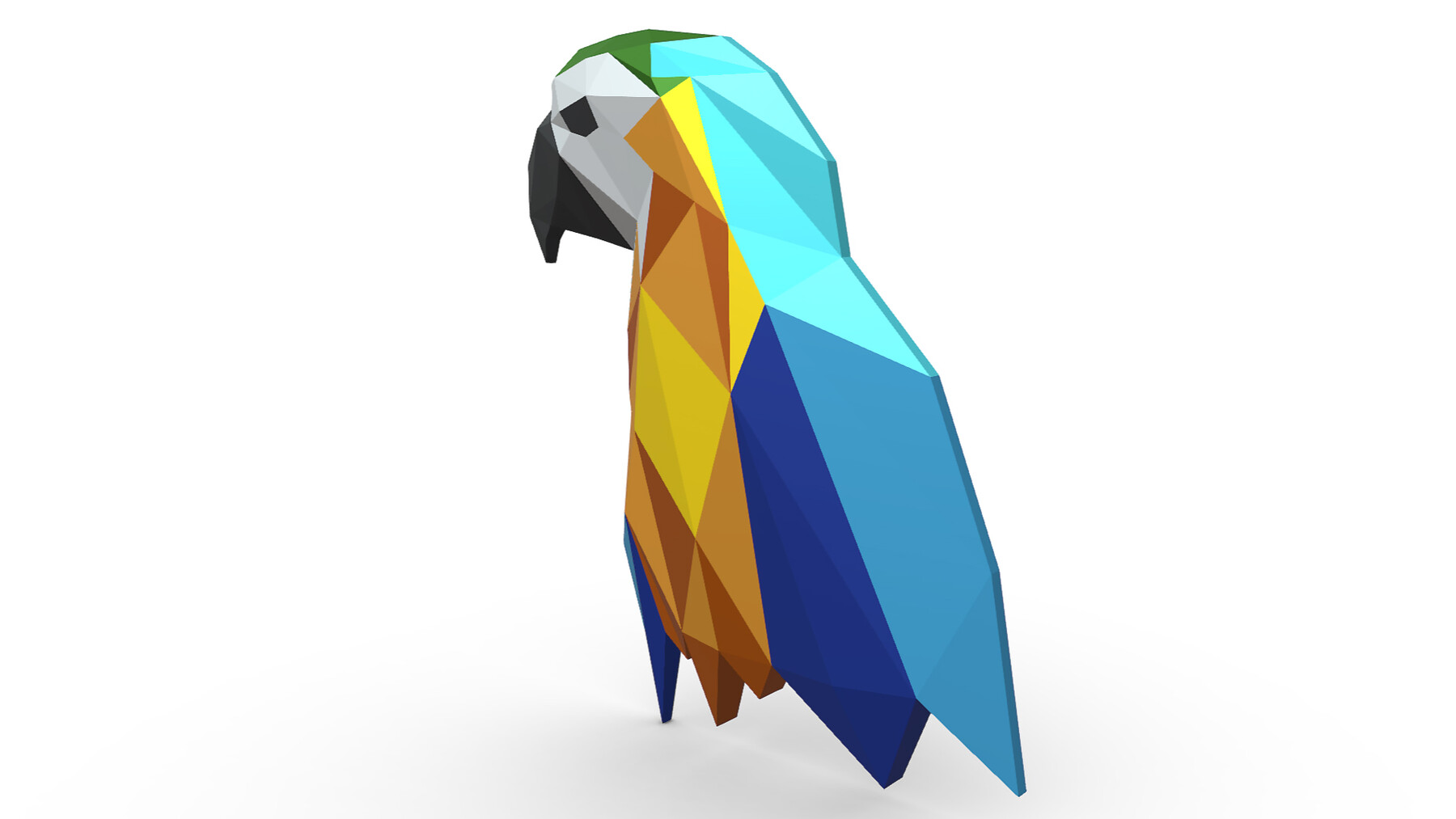 ArtStation - parrot figure 4 | Resources