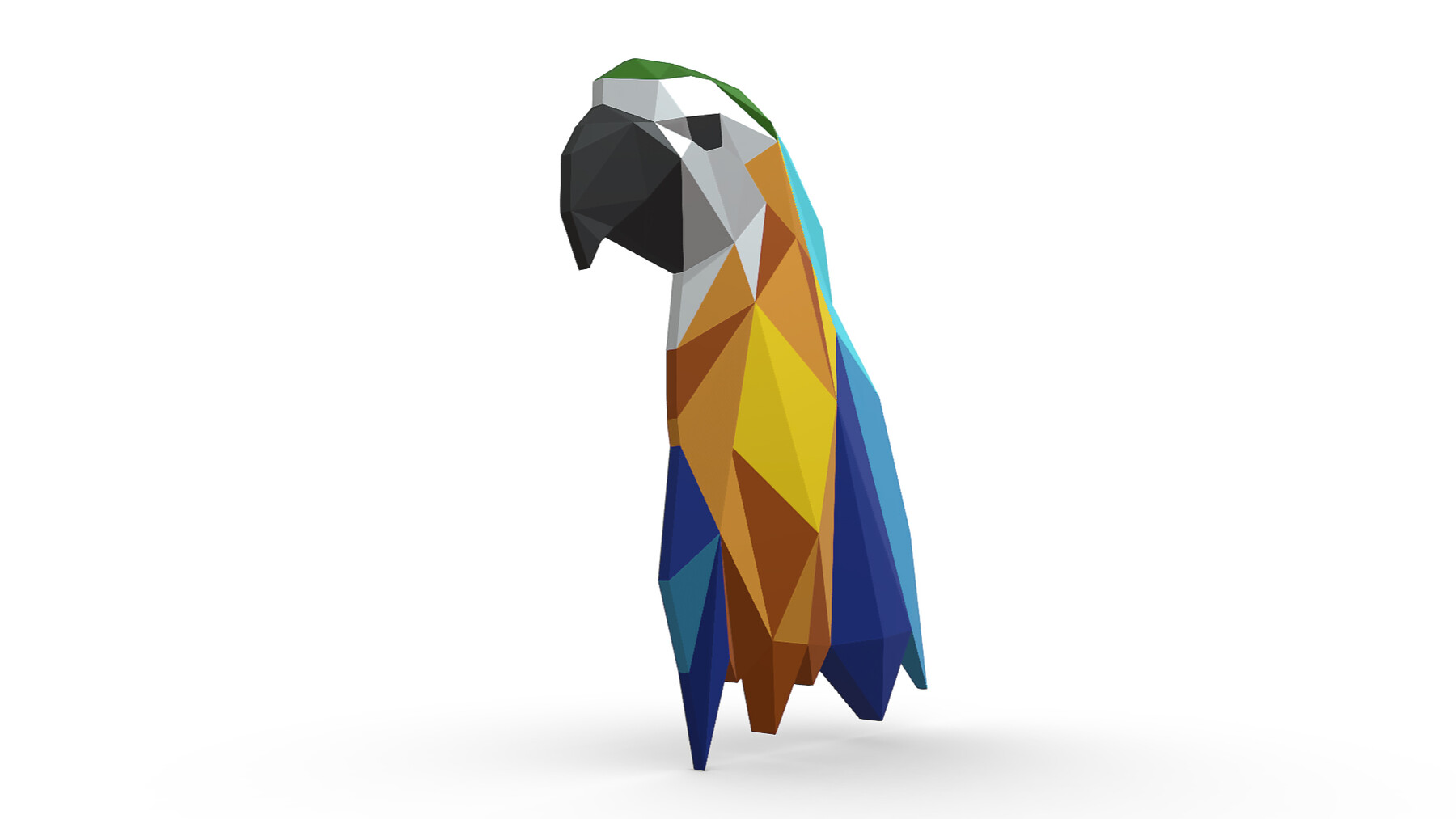 ArtStation - parrot figure 4 | Resources