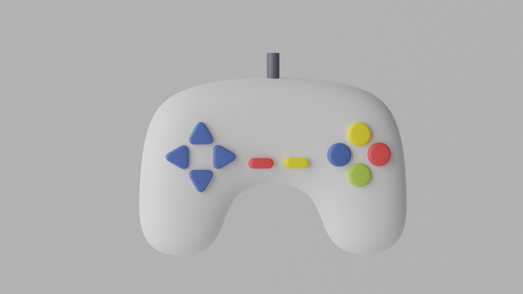 ArtStation - Cartoon Game Controller 3D model | Resources