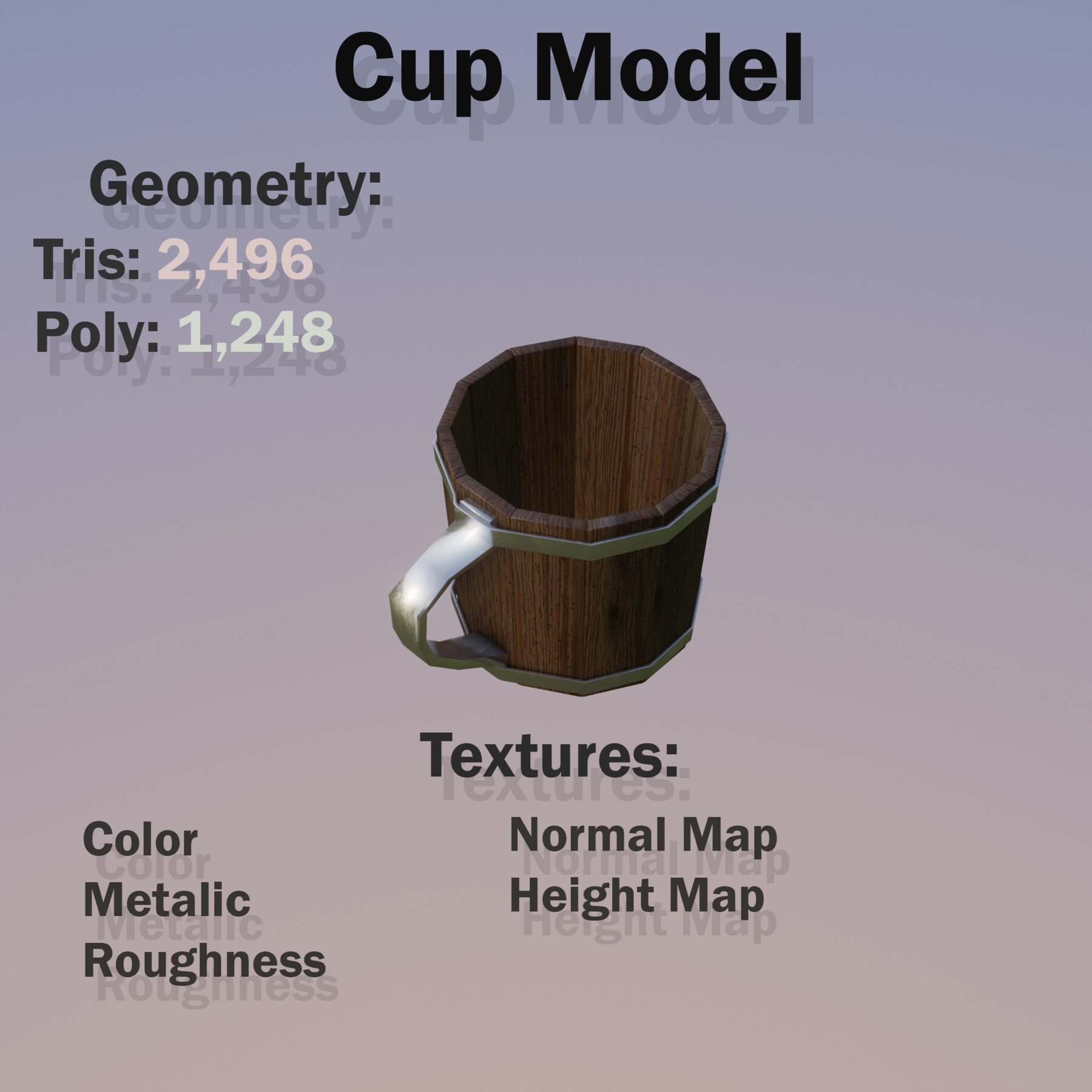 ArtStation - Cup Game Props | Game Assets