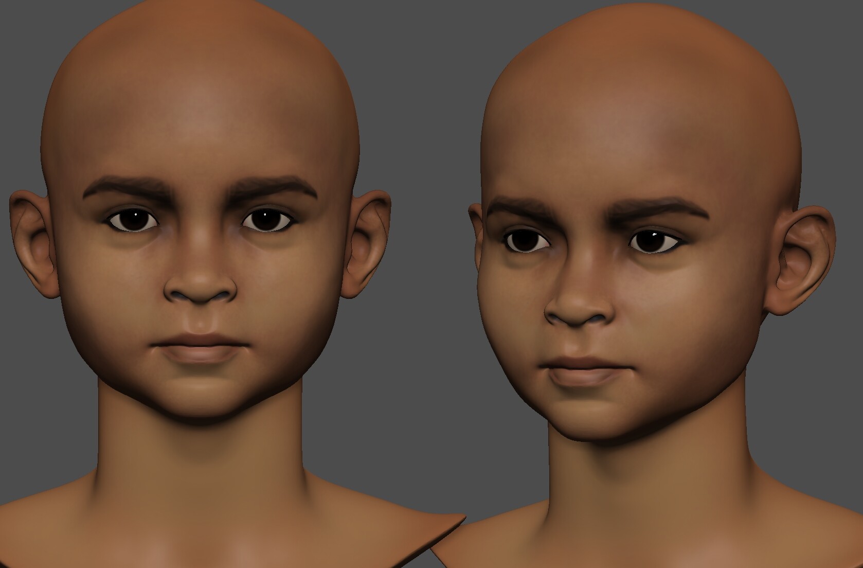 Pablo Perdomo - Kids Heads Sketch Pack1