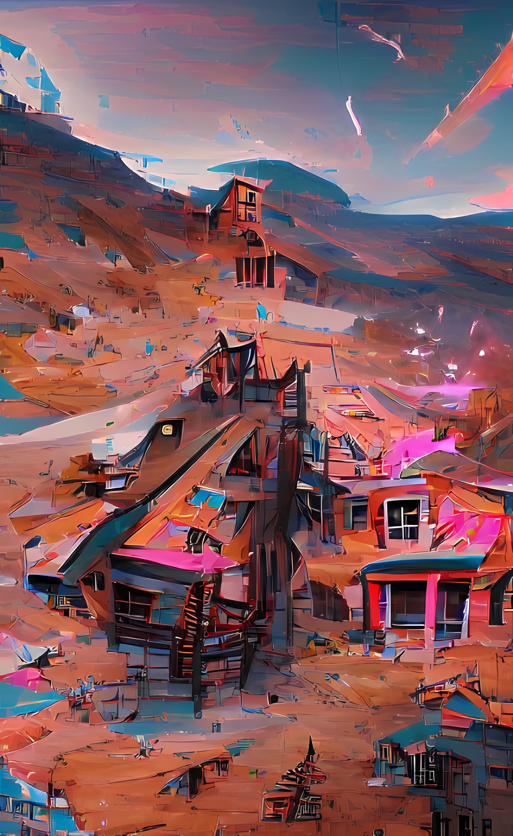 ArtStation - Ghost Town West 200 image pack | Artworks