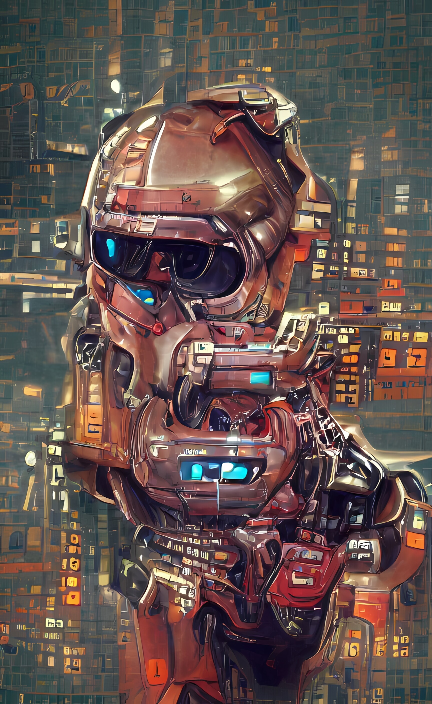 ArtStation - SkyNet Is here Robot 750 image pack texture and ...