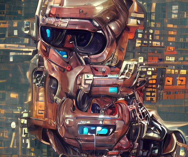 ArtStation - SkyNet Is here Robot 750 image pack texture and ...