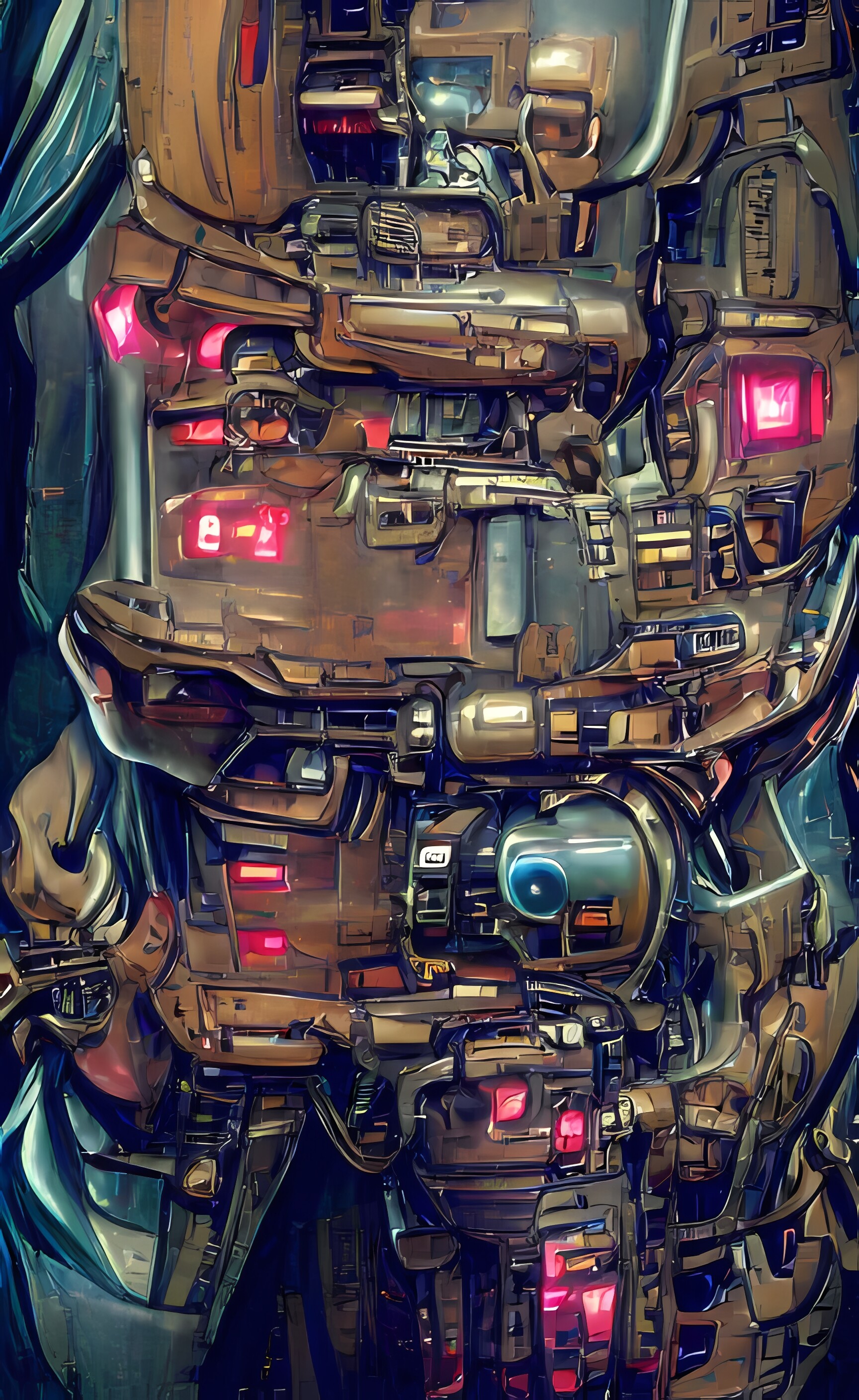 ArtStation - SkyNet Is here Robot 750 image pack texture and ...