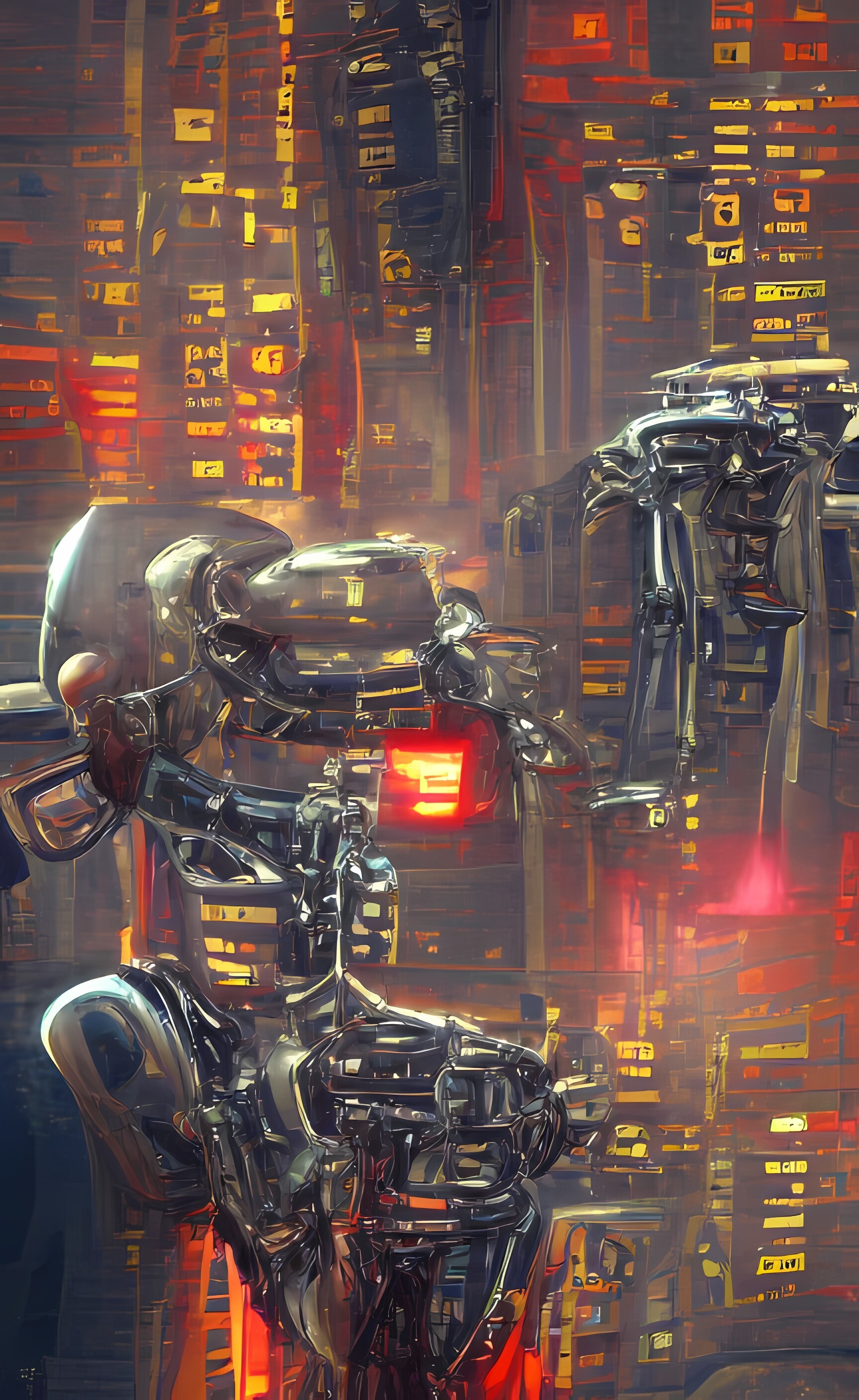 ArtStation - SkyNet Is here Robot 750 image pack texture and ...