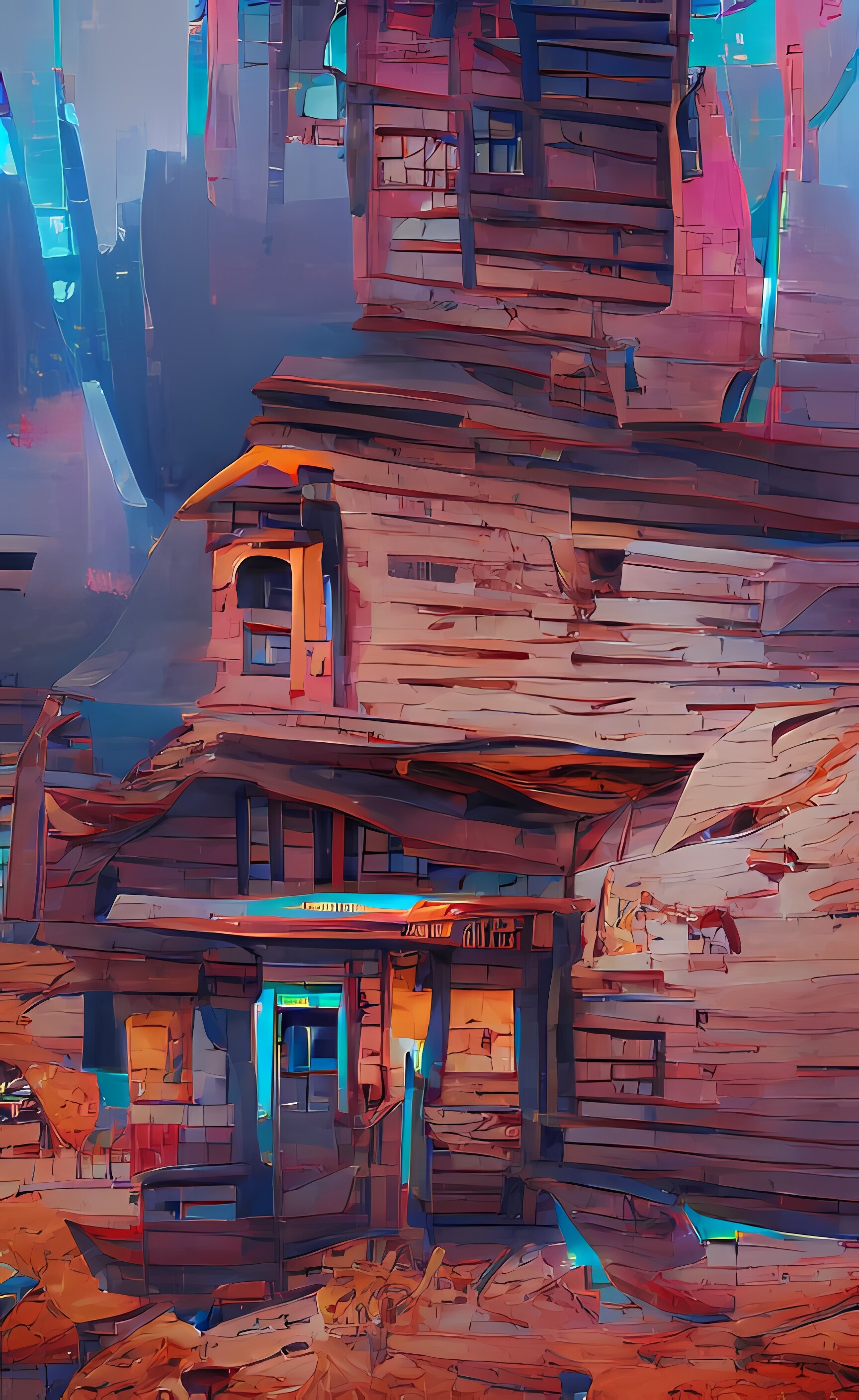 ArtStation - Ghost Town West 200 image pack | Artworks