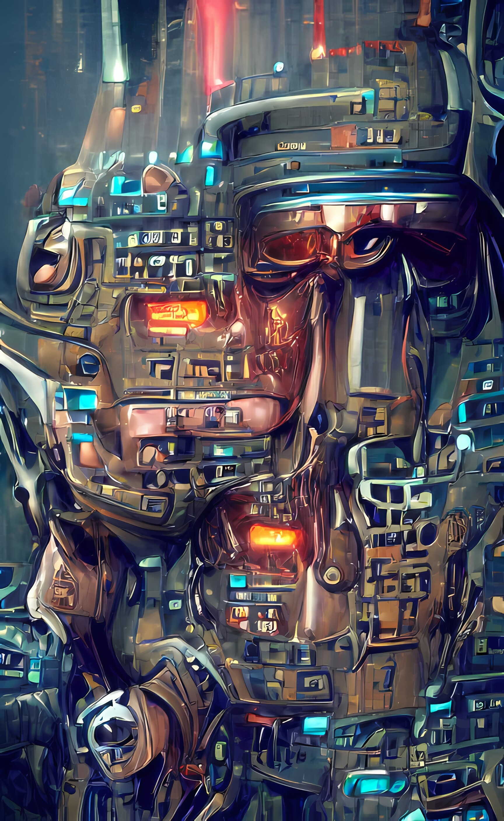 ArtStation - SkyNet Is here Robot 750 image pack texture and ...