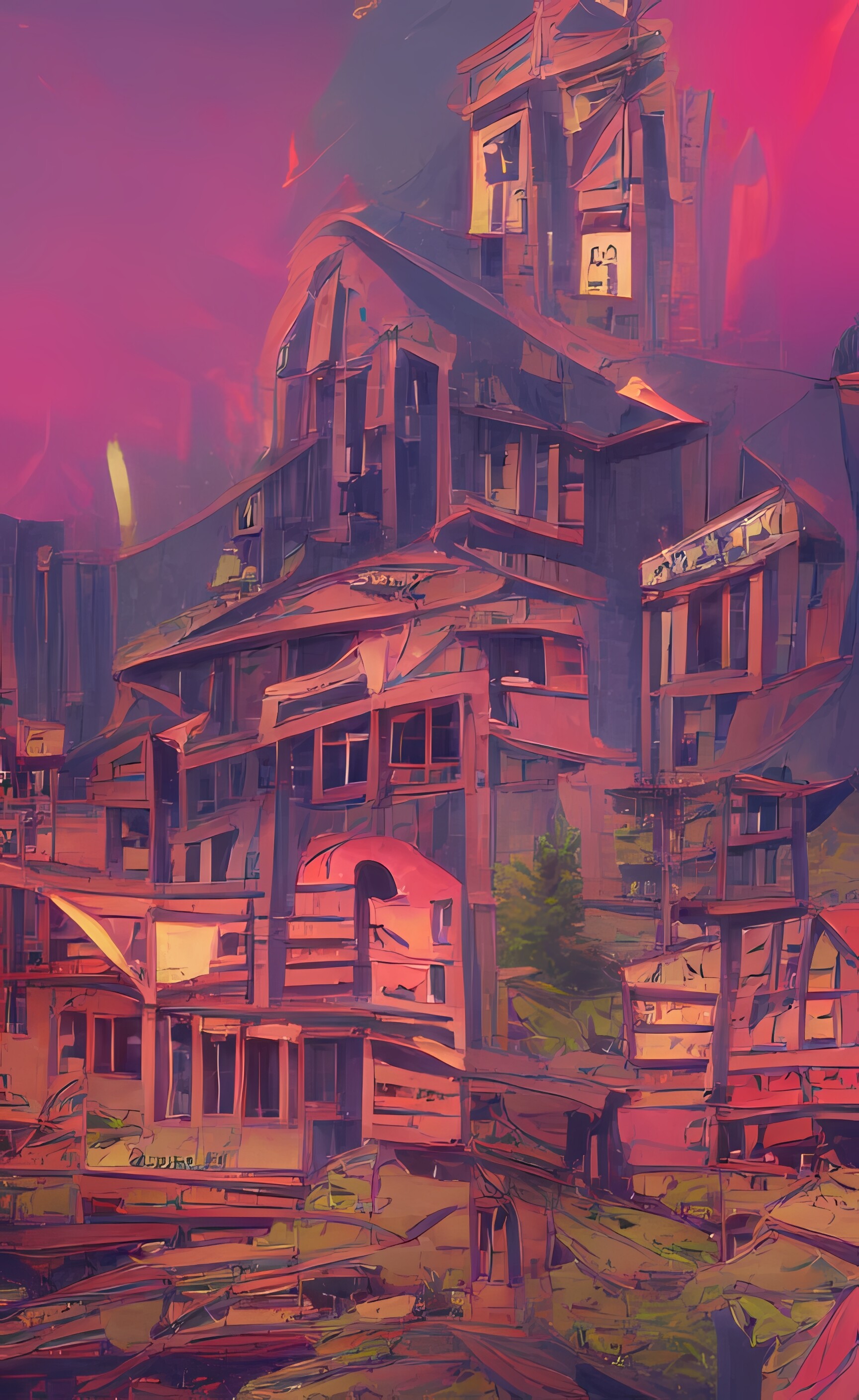 ArtStation - Ghost Town West 200 image pack | Artworks