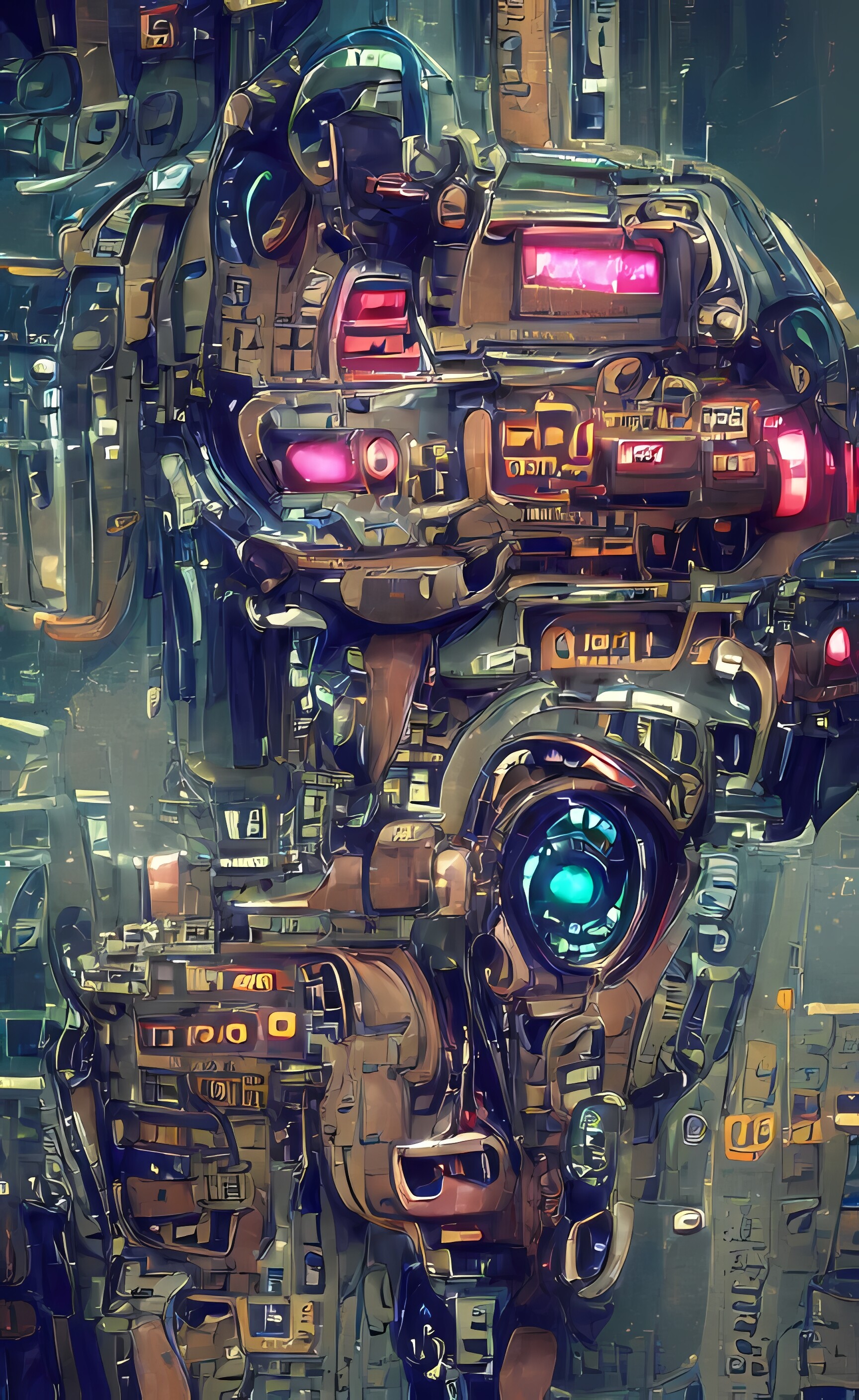 ArtStation - SkyNet Is here Robot 750 image pack texture and ...