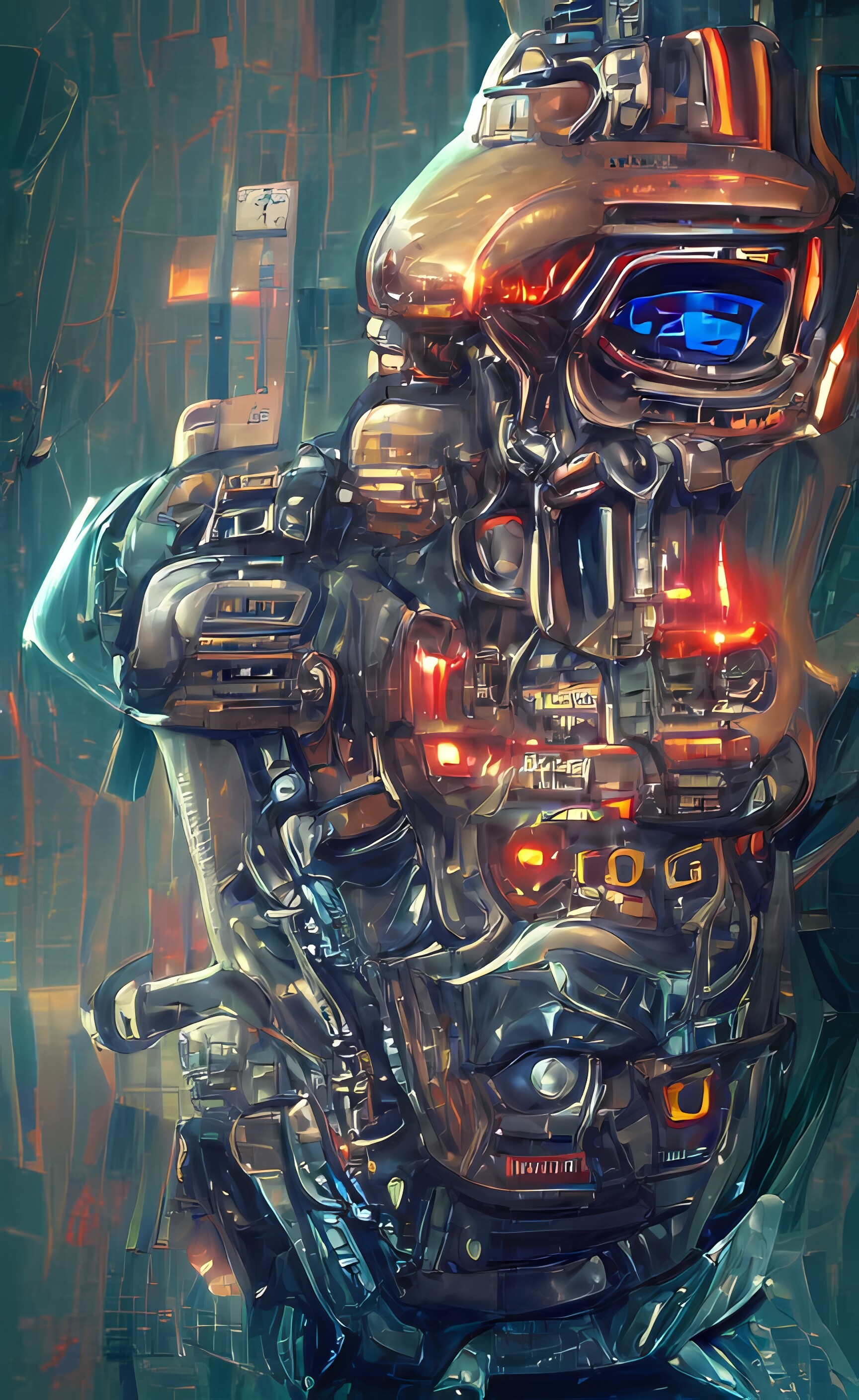 ArtStation - SkyNet Is here Robot 750 image pack texture and ...