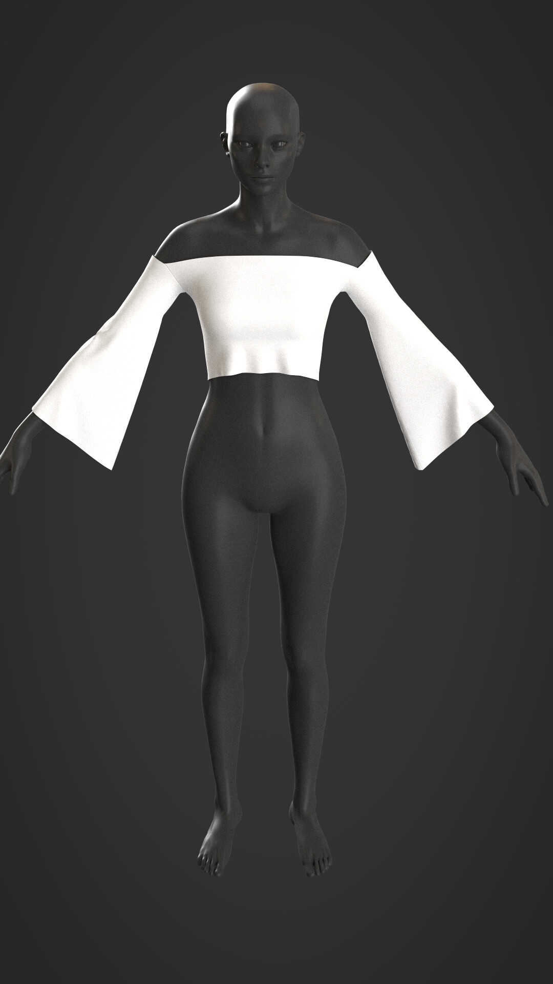 ArtStation - Female bust model 01 | Game Assets