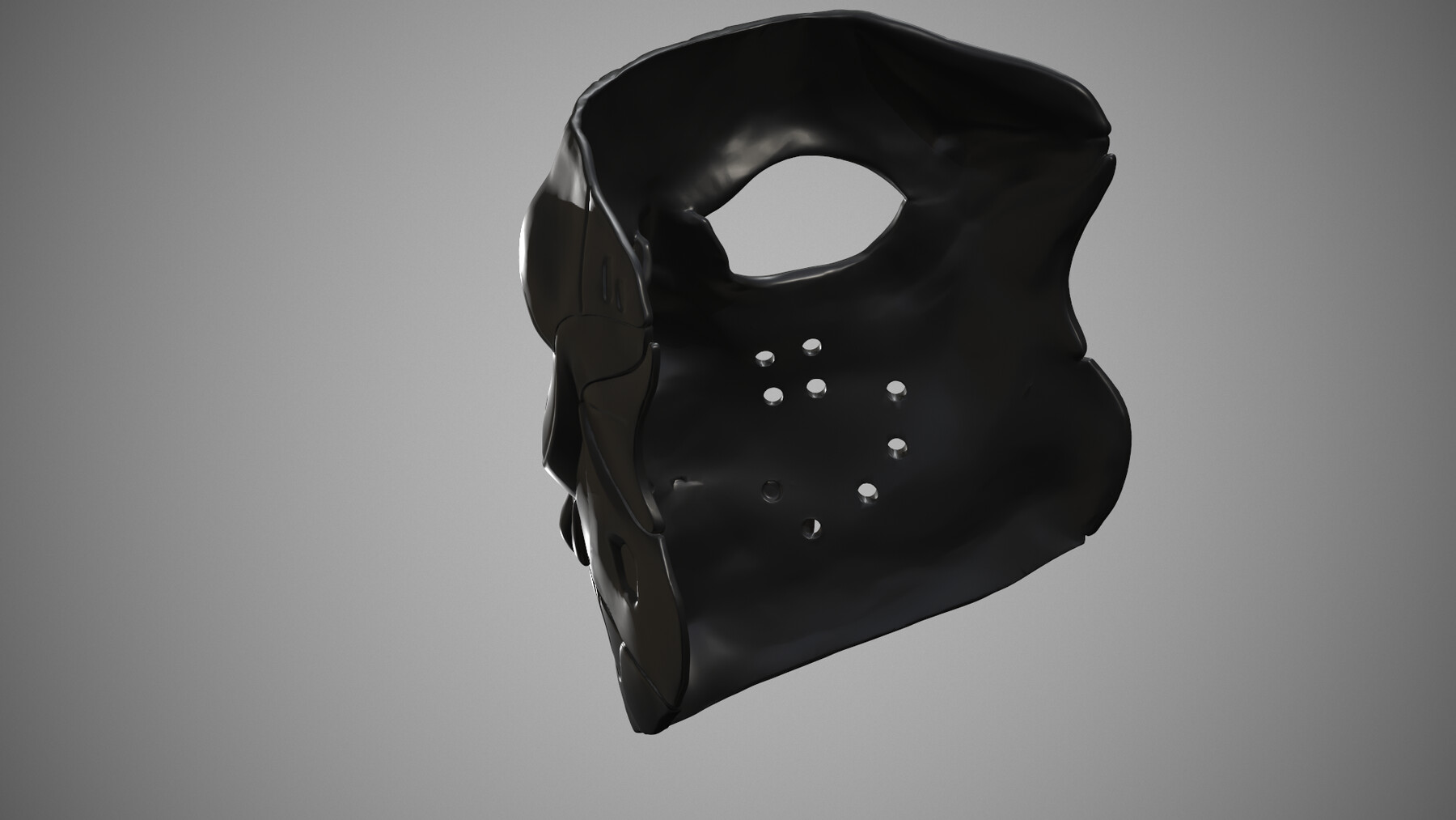 ArtStation - Printable Demon Mask STL | Resources