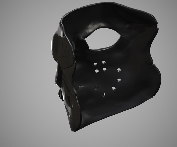 ArtStation - Printable Demon Mask STL | Resources
