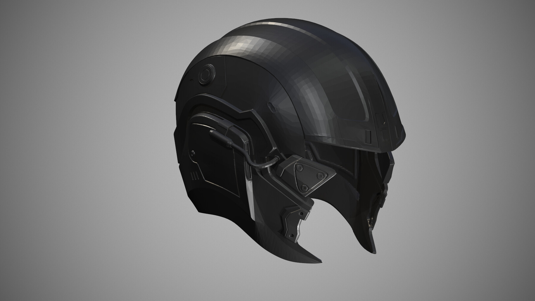 ArtStation - Printable Sci-Fi Helmet STL | Resources