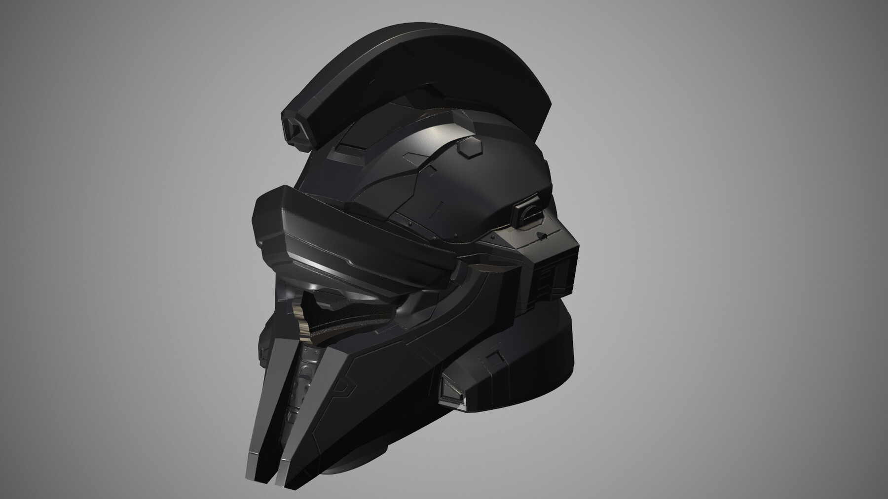 AN[Real] - Printable Sci-Fi Ares Helmet STL