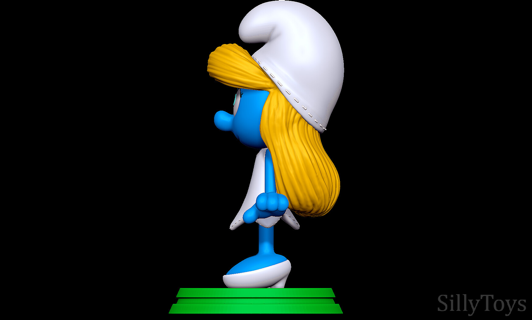 ArtStation - Smurfette - Smurfs 3D print model | Resources