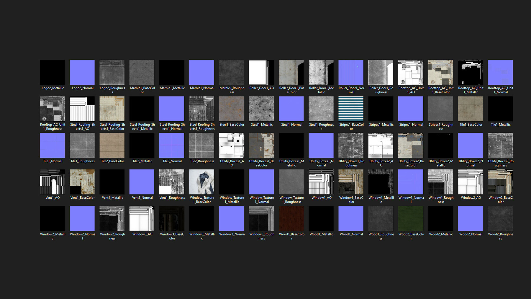 ArtStation - Buildings Collection 1 | Game Assets