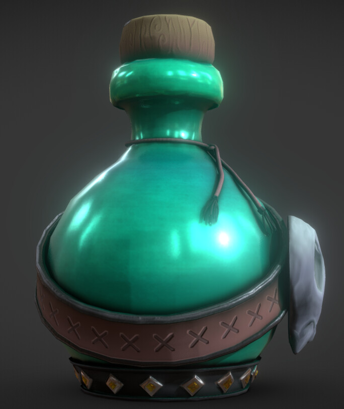 ArtStation - Low Poly Potion | Game Assets