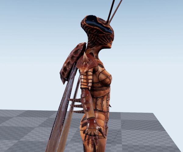 ArtStation - Mutant Cockroach | Game Assets