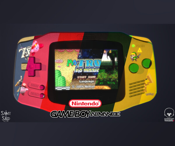 ArtStation - GameBoy Advance | Game Assets