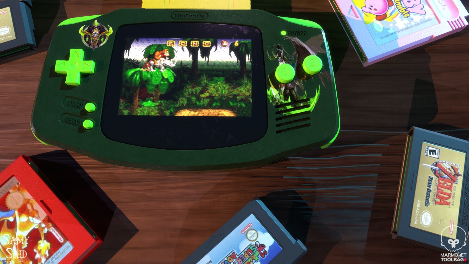 ArtStation - GameBoy Advance | Game Assets