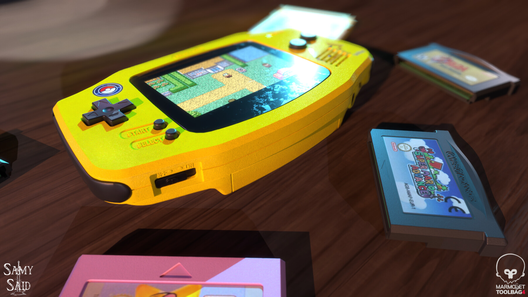 ArtStation - GameBoy Advance | Game Assets