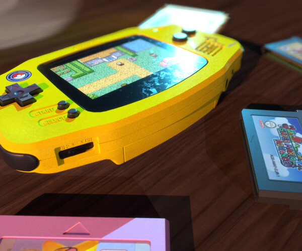 ArtStation - GameBoy Advance | Game Assets