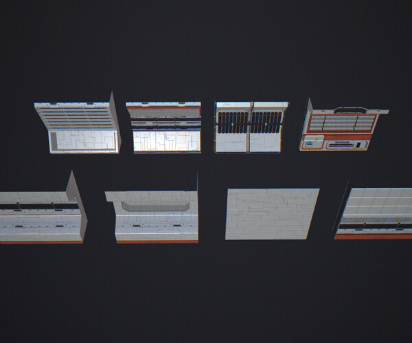 ArtStation - Sci_fi Construction pack | Game Assets
