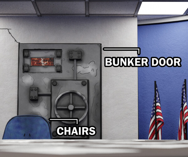 ArtStation - Cartoon-Style Bunker Set and Assets (for Blender) | Resources