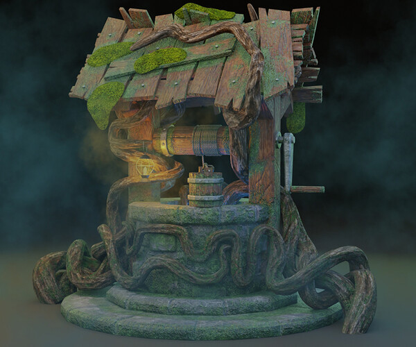 ArtStation - Magic well | Game Assets