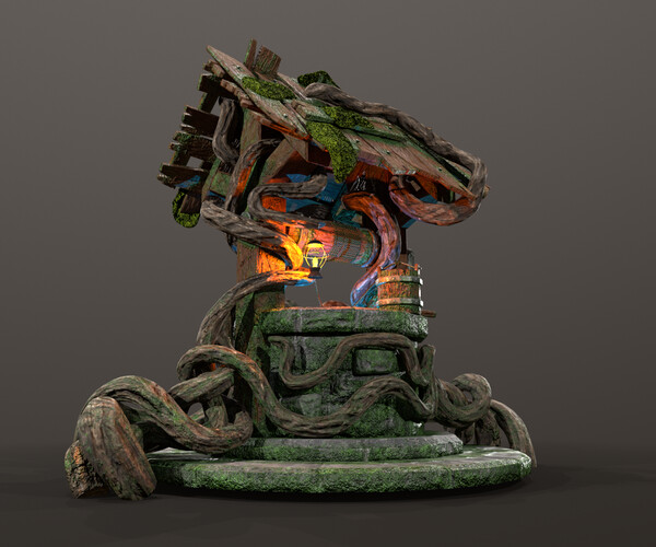 ArtStation - Magic well | Game Assets