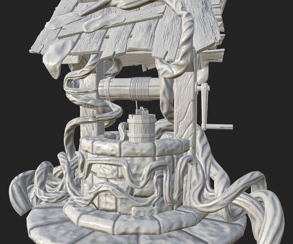 ArtStation - Magic well | Game Assets