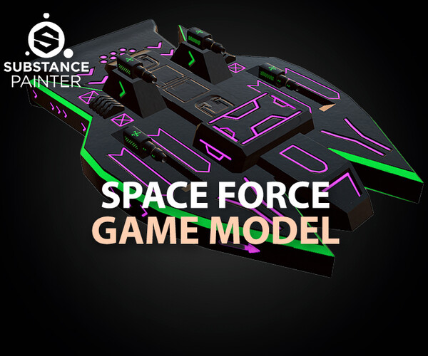 ArtStation - Space Force Green | Game Assets