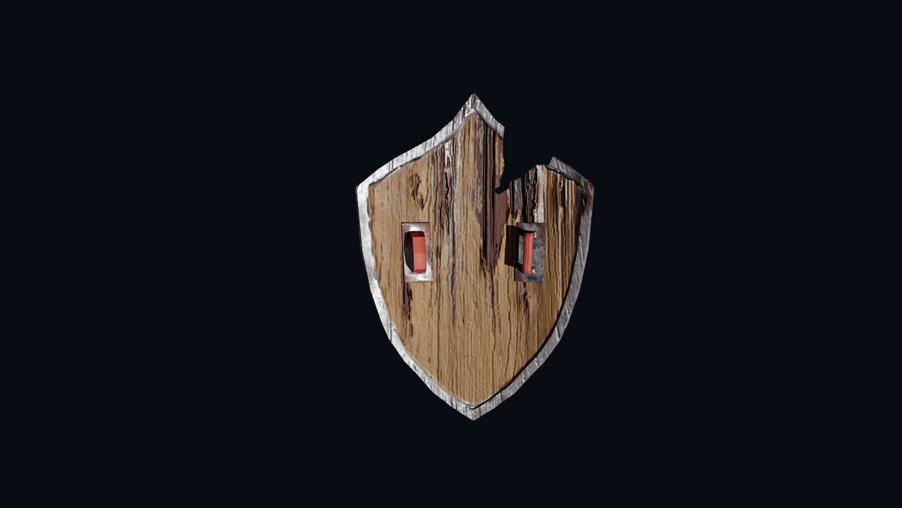 ArtStation - Old Medieval Shield + (Rusted Axe FREE!!) | Game Assets