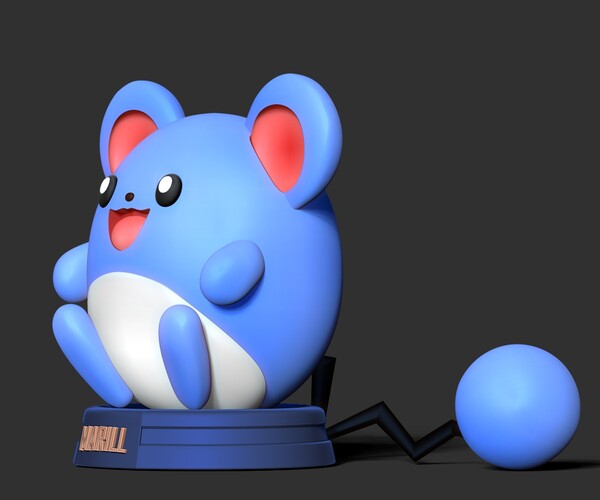 ArtStation - Marill - Pokemon Fanart | Resources