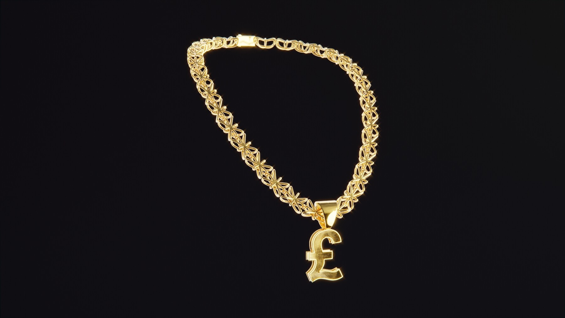 ArtStation - British Pound Chain | Game Assets